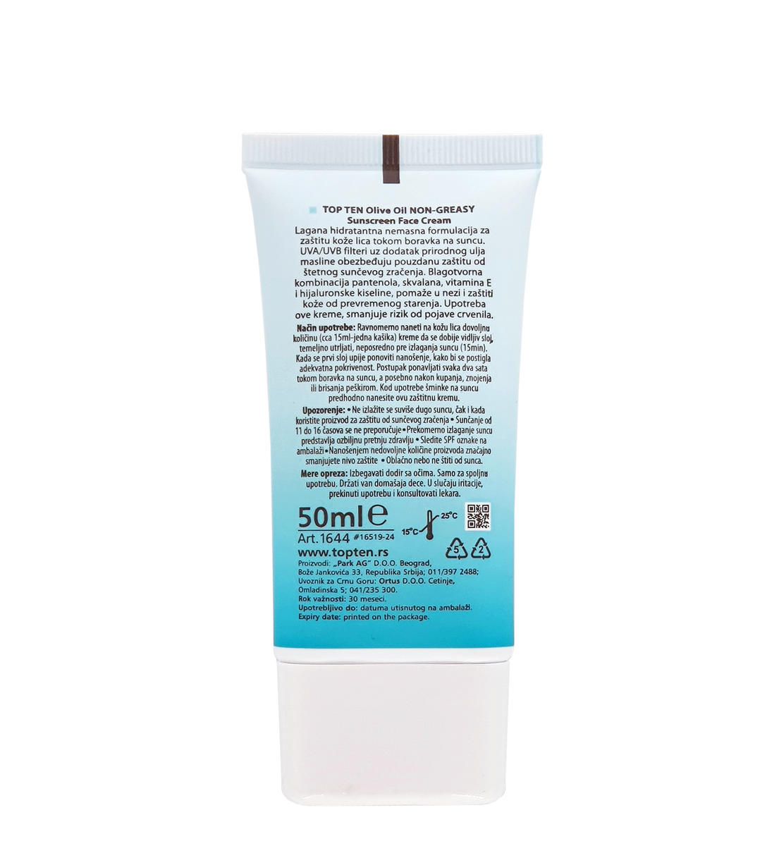 TOP TEN OLIVE OIL Non-Greasy Sunscreen Face Cream SPF 30 – Top Ten ...